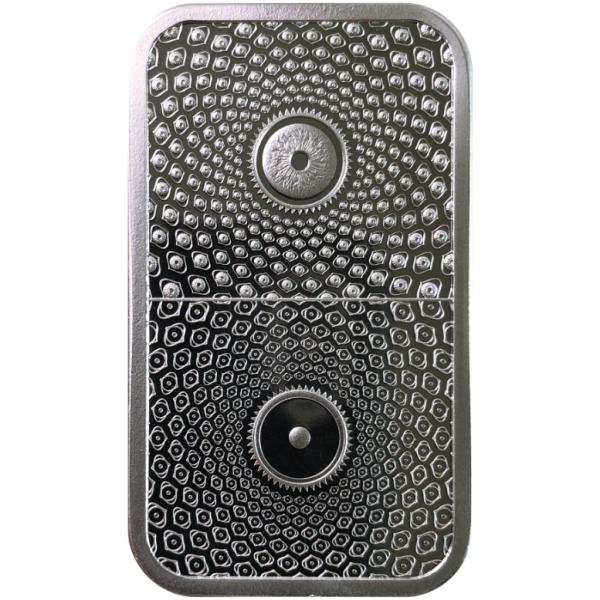 商品名 : (新品) アメリカ「二元性」純銀 1オンス バー品位    : 99.9％の純銀重量    : 1オンス (31.1グラム)状態    : 未使用品・新品サイズ：50.11 mm x 29.31 mm x 2.44 mm同梱品 ...