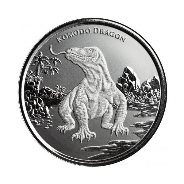 商品名　 : 2022年 (新品) トケラウ「コモドドラゴン」純銀 1オンス 銀貨品位   　 : 99.9％の純銀重量   　 : 1オンス (31.1グラム)状態   　 : 未使用品・新品発行枚数 : 15,000枚サイズ　 : 直径...