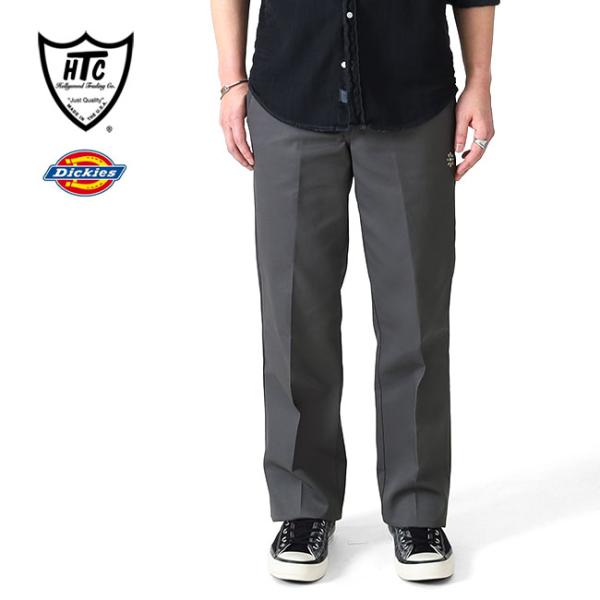 HTC × DickiesHTCと同じUSA発のワークブランド「Dickies」とのスペシャルコラボ。USAラインの定番モデル"874"にHTCのスタッズワークを施したワークパンツ。フワラースタッズにターコイズが打ち込まれた、さりげないアク...