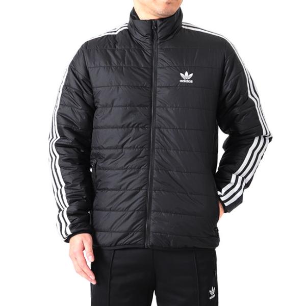 adidas アディダス 3ライン スタンドカラー キルティング adidas アディダス 3ライン スタンドカラー キルティング
