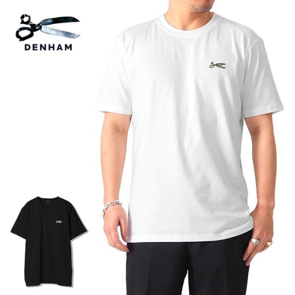 DENHAM デンハム WRIGHT REG TEE CJ シザーロゴ グラフィックT DENHAM デンハム WRIGHT REG TEE CJ シザーロゴ グラフィックT
