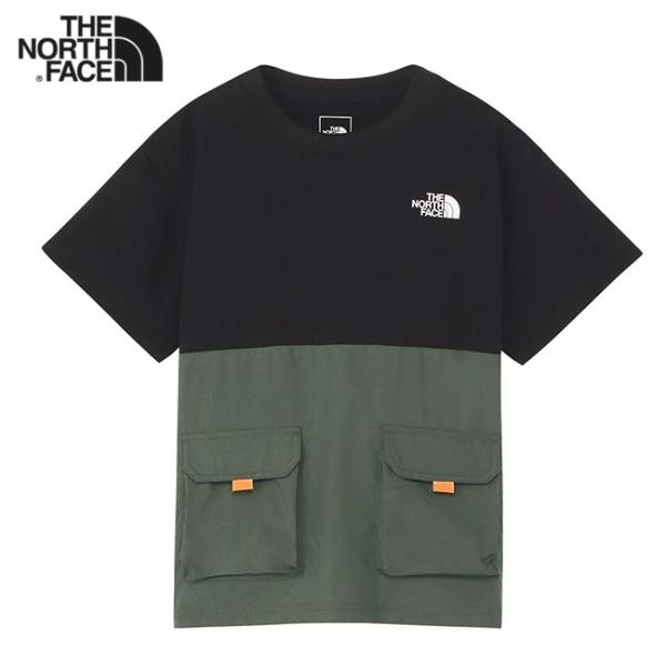THE NORTH FACE・2トーンのカラーリングがアイコンになった、アドベンチャーTシャツ。・見つけたものや冒険に必要な小物を収納できる、フロントポケット付き。・胸から上は肌触りがよくしなやかなポリエステルの天竺素材、胸から下ははっ水加...