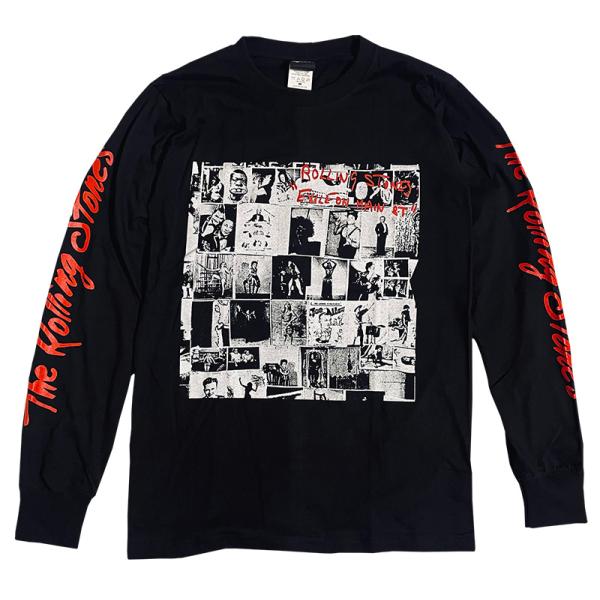 ザ・ローリング・ストーンズの『Exile on Main St.』メイン・ストリートのならず者デザイン。ROCKロングスリーブTシャツ。素材は、コットン100%ですので柔らか◎少しタイト目な日本人サイズ。男女兼用ユニセックスデザイン。Mサイ...