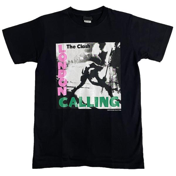 クラッシュ（The Clash）アイテム説明【数量限定大バーゲン中！】クラッシュのアルバム『LONDON CALLING　ロンドン・コーリング』のジャケットデザイン。バックプリントは、LONDON CALLINGの歌詞です。素材は、しっかり...