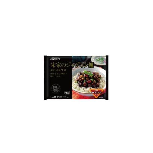 ●商品名：宋家のジャジャン麺セット● 原産地 :　韓国● 内容量 : 350g・ 麺（200ｇ）、ソース（150ｇ）・ 1人前● 主な原料 :　「麺」小麦粉、食塩、精米、酒精 「ソース」玉ねぎ、ジャジャン味噌（小麦、大豆、食塩）、じゃがいも...