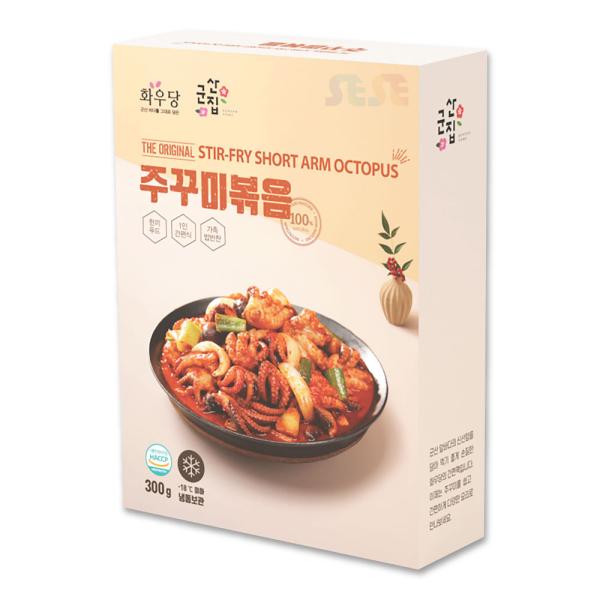 名称 : 水産加工品(イイダコ炒め)原材料名 : イイダコ、ソース［唐辛子粉、砂糖、にんにく、唐辛子油、トウモロコシ油、醤油、ごま油、黒胡椒］／調味料（アミノ酸等）、（一部に小麦・大豆を含む）内容量 : 300g賞味期限 : 表側に記載保存...