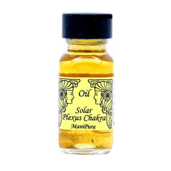 【３チャクラ】成功や自信、決断力、快活さの為のチャクラ・エネルギーを活性化させる。オイル：レモンとバニラハーブ：ライフ・エバーラスティング（ヘリクリサムの一種）ストーン：シトリン内容量：15ml重さ：約50gサイズ：W27 x D27 x ...