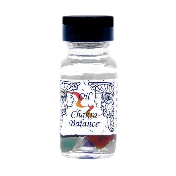 全てのチャクラのエネルギーのバランスを整え、揃えてくれる。7つのチャクラオイルにさらにエネルギーを増幅させる事が出来る。オイル：サンダルウッドベース、チャクラバランス・オイルブレンドハーブ：−ストーン：水晶、アメジスト、ソーダライト、アヴェ...