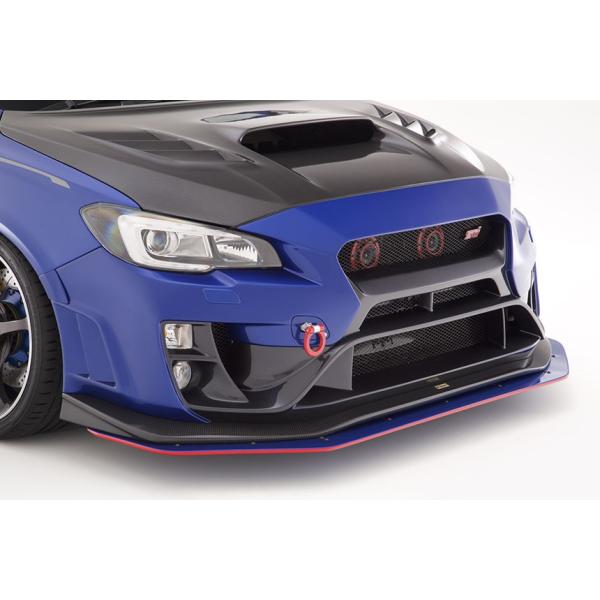 VARIS バリス スバル WRX STI &amp; S4 VAB/VAG ARISING II エクステンションリップ FRP 未塗装 ※VARISフロントバンパーオプション品 [型番: VASU-198 ]※メーカー提供イメージ画像に...