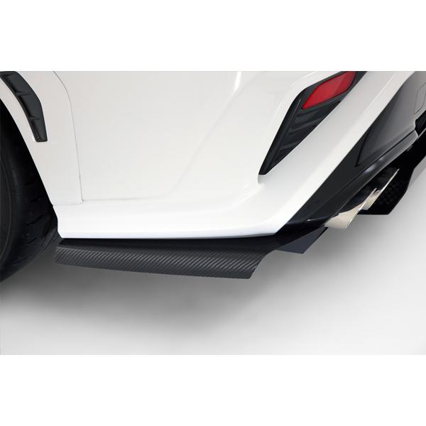VARIS バリス スバル WRX S4 VB 2021/11- ARISING-1 PROVA Collaboration サイドスプリッターフィン カーボン 型番: VASU-505 ※クリア塗装仕上げ