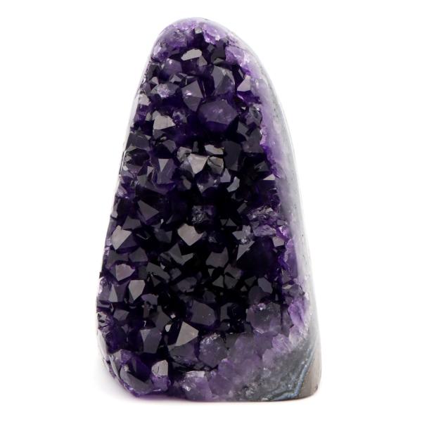 ◆サイズ  重量約808g◆ウルグアイ産 アメジスト2月の誕生石としても知られるアメジスト(紫水晶)。定番の石ですが、世界中で最も愛される天然石のひとつです。ウルグアイ産の中でも紫色が濃い結晶のクラスターです。非常に美しい紫色の結晶は存在感...