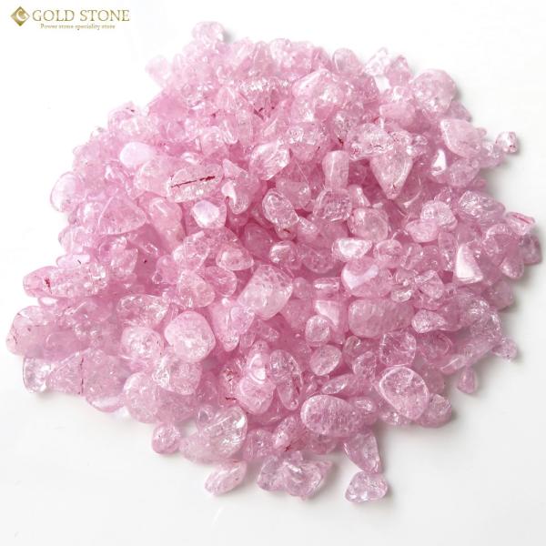 天然石 パワーストーン 浄化グッズ■約100gでのお届けになります。■爆裂水晶さざれについて大人気！水晶さざれに新タイプ入荷しました！！丸珠の連で人気なレインボー水晶（爆裂水晶）のさざれです！一般的に、クラック水晶（爆裂水晶）と呼ばれ、光を...