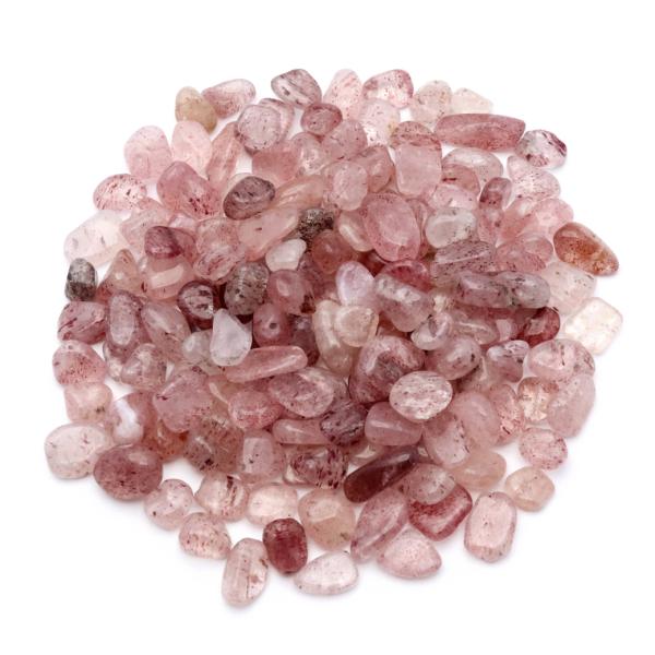 ■約100gでのお届けになります。レアストーンのピンクエピドートさざれが入荷致しました！つぶつぶの赤い内包物が特徴的で、その見た目から別名アフリカン・ストロベリーとも呼ばれます。可愛らしく女性にも人気の高い天然石です！希少なさざれとなります...