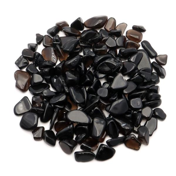 ■約100gでのお届けになります。天然の原石を加工しておりますので、粒にへこみや傷などがある場合がございます。予めご承知おきの程お願い致します。■モリオン（黒水晶）モリオンは数ある石の中でもおそらく最も強力な邪気払い、魔よけの石の一つと言え...