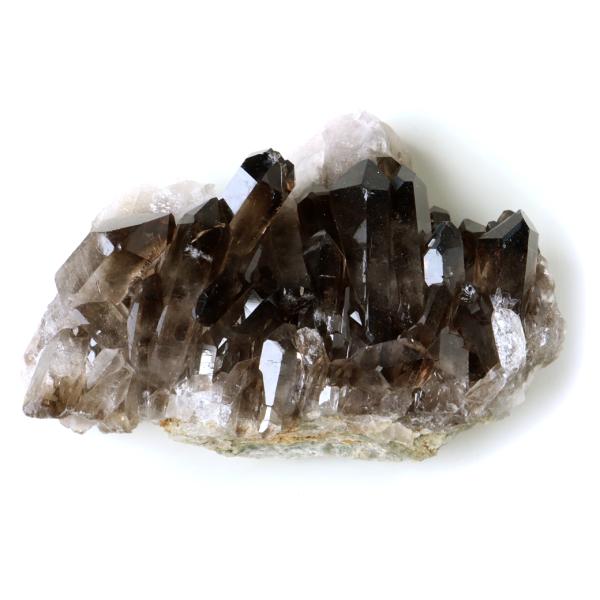 ◆サイズ重量約416g◆スモーキークォーツ艶のある黒色の輝きがとても綺麗なスモーキークォーツ。本商品は白〜透明の水晶に放射線照射処理をおこなうことで、黒〜茶色に変色したものです。放射線照射処理をおこなうことでとても美しい照り、艶のある黒色に...