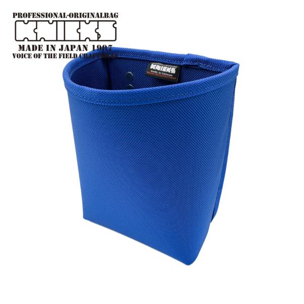 御主の拘りの腰袋 思う存分自慢せよブランド KNICKS商品名 ニックス CORDURA 腰袋 インナーケース L型番 BABL-01カラー 青 ブルーサイズ 全長 215mm、横幅 155mm、奥行 85mm使用生地 コーデュラ バリステ...