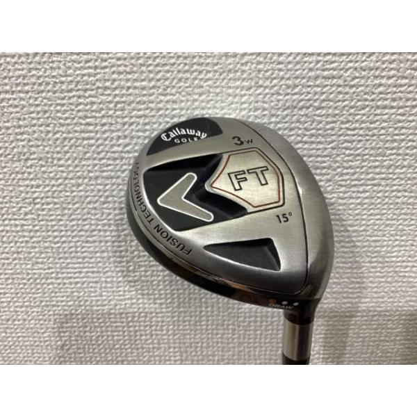■種別：フェアウェイウッド　■メーカー：キャロウェイ■モデル：FT FW  DRAW (3W)　■シャフト：SPEED AXIS 50w(JP)■フレックス：R　■ロフト：15■本数：1　■番手：3W■長さ：43　■クラブ重量：307■ライ...