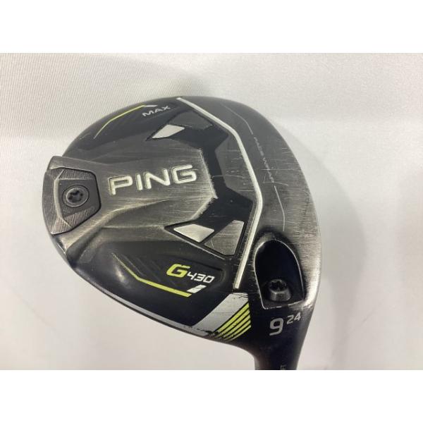 ■種別：フェアウェイウッド　■メーカー：ピン■モデル：【9W・人気】G430 MAX  フェアウェイウッド　■シャフト：TRPX AFTERBURNER AB603■フレックス：S　■ロフト：24■本数：1　■番手：9W■長さ：41.5　■...