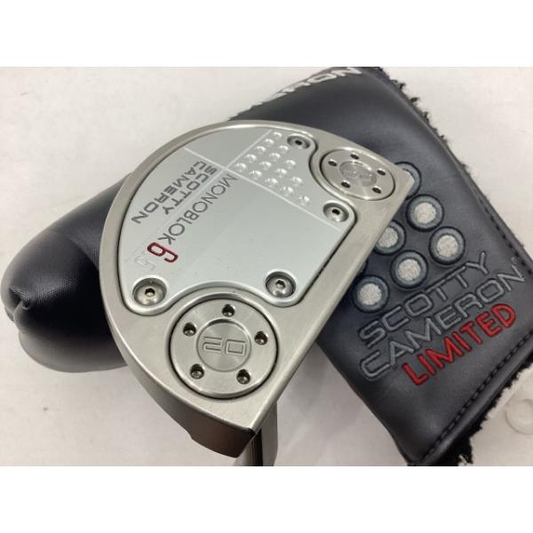 ■種別：パター　■メーカー：タイトリスト■モデル：【限定品】スコッティキャメロン　モノブロック MONOBLOK 6.5　■シャフト：オリジナルスチール[33]■フレックス：　■ロフト：3.5■本数：1　■番手：P■長さ：33　■クラブ重量...