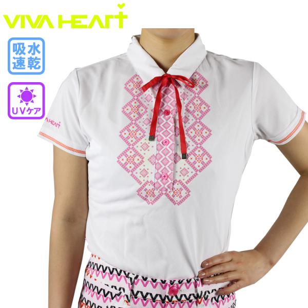 [ポイント]素材はVIVAオリジナルを作成。接触冷感・吸水速乾・UVカット機能を備えています。[素材]本体・刺繍糸(下糸)：ポリエステル100％／刺繍糸(上糸)：レーヨン100％[サイズ]40(M)42(L)※※※【半額以下】対象商品は定価...