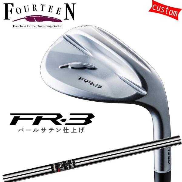 ■商品情報■メーカー：フォーティーンモデル：26モデル　FR-3　ウェッジ パールサテン仕上げ[メーカーカスタム特注品]仕様：日本仕様・メーカー正規品(保証書付き)■スペック■モデル 46 48 50 52 54 56 58■シャフト■El...