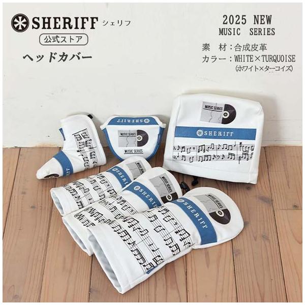 【発売日：2025年10月20日】品　番：SMU-004カラー：WHITE×TURQUOISE素　材：合成皮革備　考：ドライバー(460cc対応)　　 　  フェアウェイ(番手タグ付き)　　 　  ユーティリティ(番手タグ付き)　　　   ...