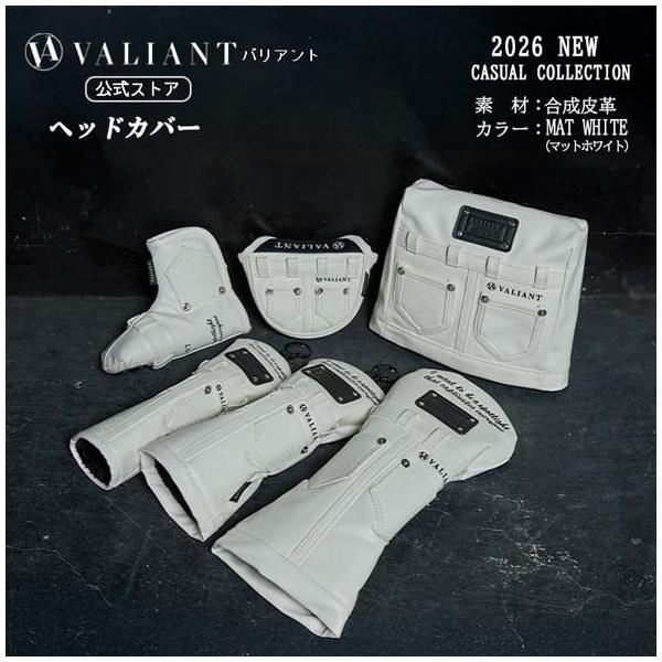 【発売日：2026年04月10日】品　番：VAC-002HCカラー：MATWHITE素　材：合成皮革備　考：ドライバー(460cc対応)　　 　  フェアウェイ(番手タグ付き)　　 　  ユーティリティ(番手タグ付き)　　　   アイアンカ...