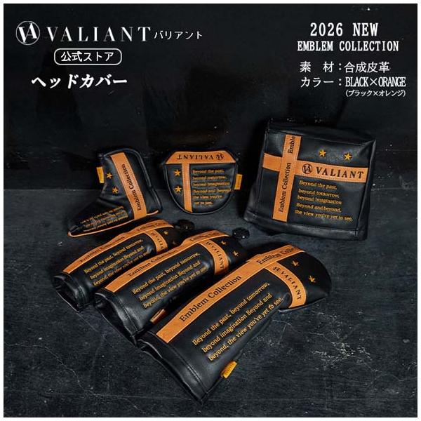 【発売日：2026年04月10日】品　番：VAE-005HCカラー：BLACK×ORANGE素　材：合成皮革備　考：ドライバー(460cc対応)　　 　  フェアウェイ(番手タグ付き)　　 　  ユーティリティ(番手タグ付き)　　　   ア...