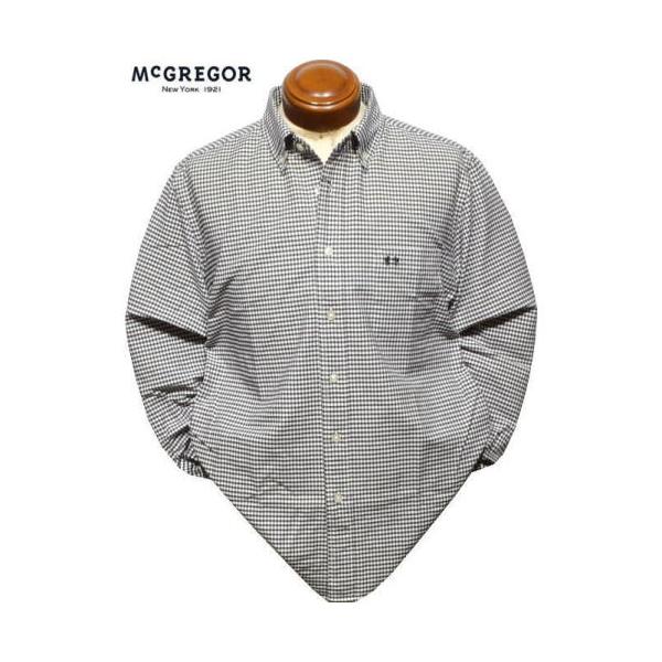 マグレガー 紳士長袖シャツ【品番111175102】　全2色　サイズ　M・L・XL【春夏商品】マクレガー McGREGOR メンズ　長袖シャツ ワイシャツ カジュアルシャツ 111175102 （M/L/LL）マックレガーのシャツ オックス...