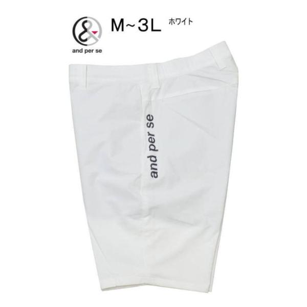 アンパシー　紳士パンツ【品番 AMS5506E4】　全3色　サイズ　M/L/LL/3L【春夏商品】アンパシー andperse メンズ ゴルフウェア ショートパンツ ハーフパンツ 短パン AMS5506E4 (M/L/LL/3L)アンパスィ...