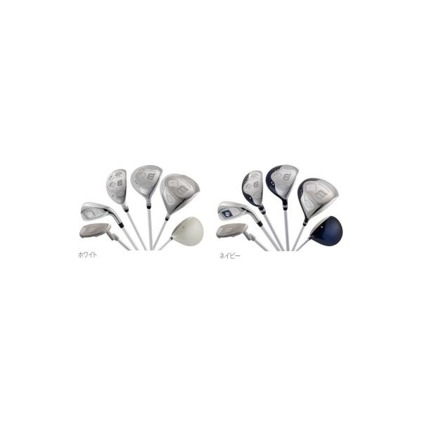 ウィルソン ゴルフセット レディース 2024NEWモデルゴルフ クラブ セット WILSON LADIES GOLF CLUB SET打ちやすさに可愛さをプラス！女性らしいキュートなデザインのやさしく打ちやすいクラブセット「Tiara N...