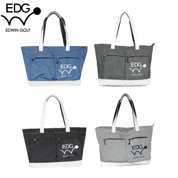 EDWIN GOLF トートバッグが登場。ブランドイメージに沿った生地を採用したモデル。小物入れポケット付きで荷物を整理しやすい構造。ゴルフ以外のシーンでも活躍できる一品です。品　名 EDWIN GOLF　トートバッグ品　番 EDBB-34...