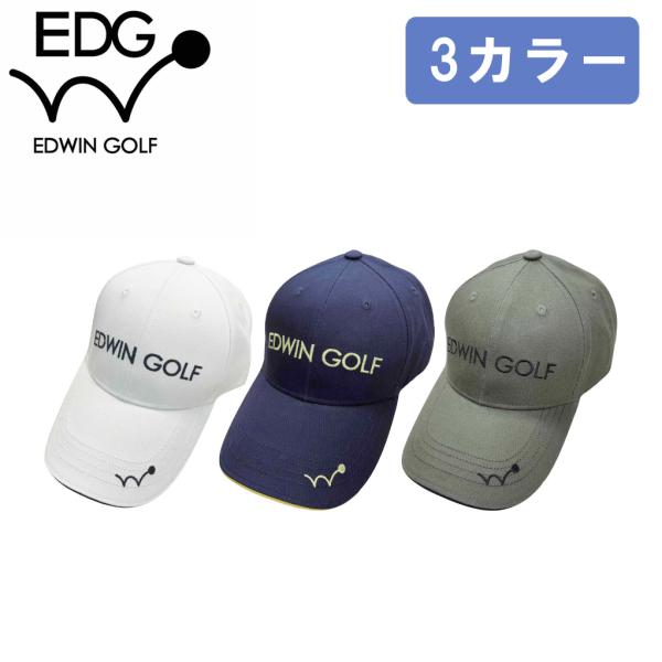 EDWIN GOLF ゴルフキャップが登場。手洗いが可能で運動時以外にも普段での使用も可能です。6パネルの頭にフィットする被りやすい形です。バッグはストラップで調節可能。商品情報品　名 EDWIN GOLF ゴルフキャップ品　番 EDCP-...