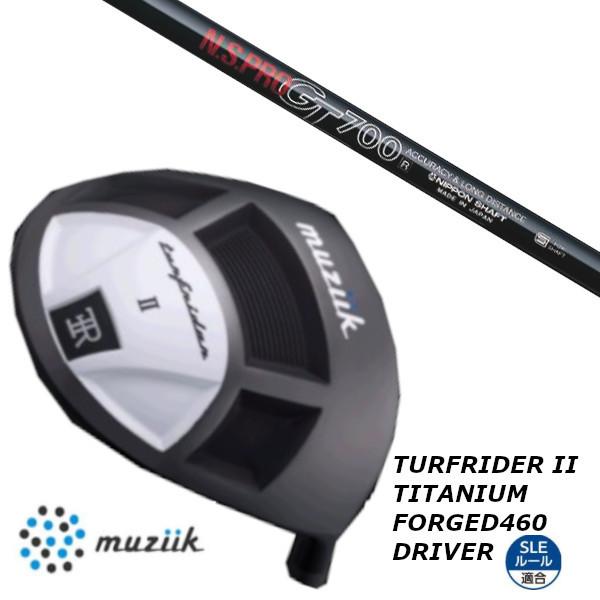 ムジーク muziik ドライバー/DRIVER  TurfRider II TITANIUM FORGED(ターフライダー 2 チタニウム フォージド)●スペック●番手　　　　　　　　　　　#1ロフト角(°) 　　　　　　　9.5〜11....