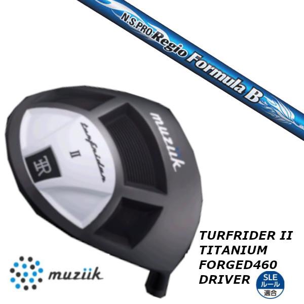 ムジーク muziik ドライバー/DRIVER  TurfRider II TITANIUM FORGED(ターフライダー 2 チタニウム フォージド)●スペック●番手　　　　　　　　　　　#1ロフト角(°) 　　　　　　　9.5〜11....