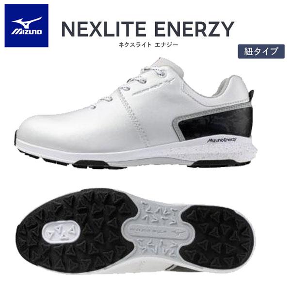 【検索用ワード】ミズノ MIZUNO ネクスライトエナジー NEXLITE ENERZY shoes shoe ゴルフ シューズ 靴 紐 2025 FW メンズ men 男性用 MENS @men@