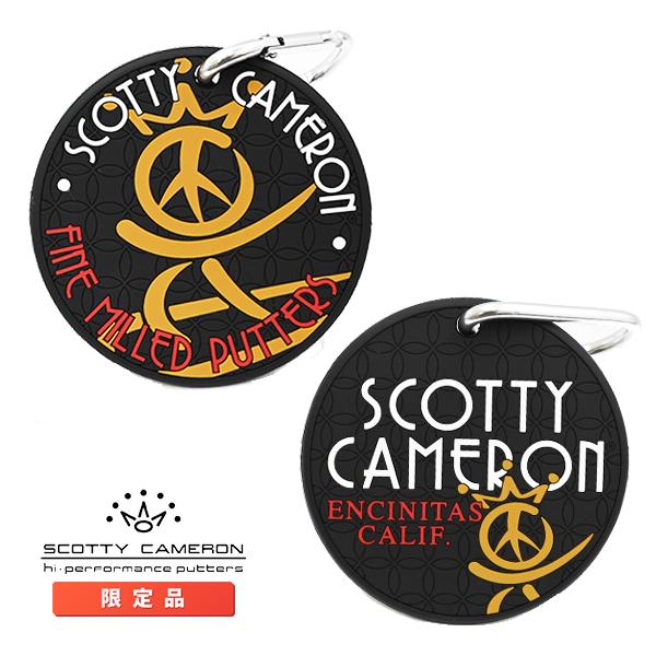 Scotty Cameron Peace Surfer LUX RUBBERPutting Disc Black手軽において、パッティング練習が出来るラバー製の限定パッティングディスク。■細かい幾何学模様の入ったブラックのベースにゴールドで...