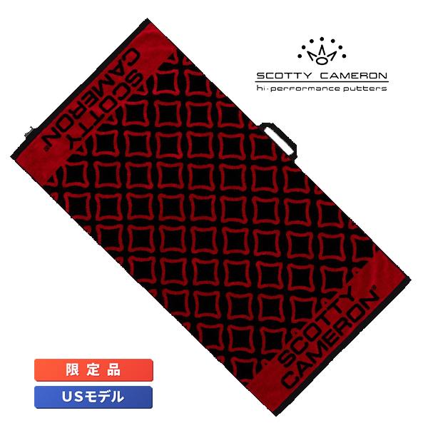 Scotty Cameron Golf Towel Pistolini Plus Red/Black 105352スコッティキャメロンから限定販売されたプレイヤーズタオルです。■Pistolini Plusスコッティキャメロンのオリジナルグ...