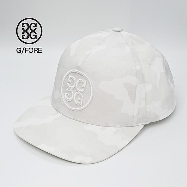 G/FORE Circle G's CAMO CIRCLE G'S RIPSTOP SNAPBACK CAP SNOW GMH000007クラウンフロントにCircle G'sがチェーンステッチでデザインされたキャップ。■フロント部分に立体...