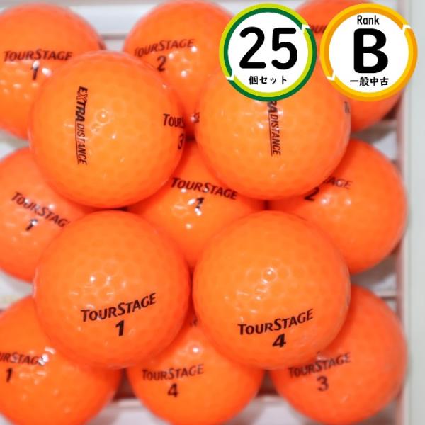 送料無料エクストラディスタンス25個セットです。オレンジカラー当店基準Bランクのお買得品です。中弾道ディスタンス系ボール。ややしっかりした打感で幅広いヘッドスピードに対応します。実際にお送りする現物写真を掲載しています！よくご確認して頂き、...