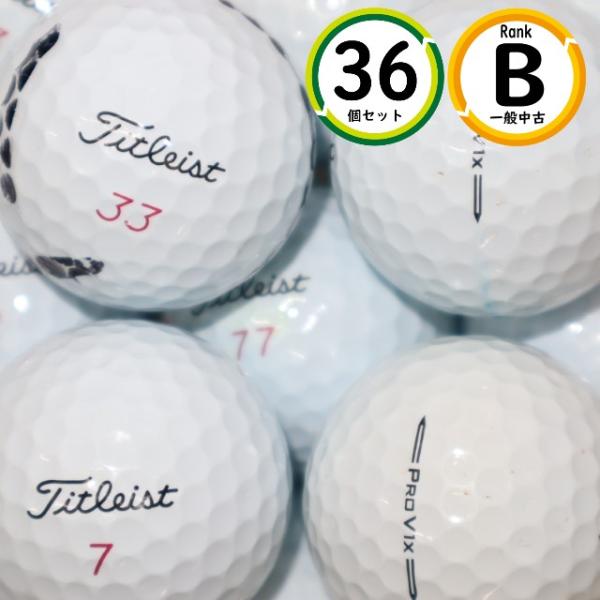 送料無料当店基準Bランクprov1x　2023年モデルの3ダースセットです。プロ・上級者使用多数！プロV1の操作性の高さに弾きの強さがプラス！■ ツアープロも使用する高性能モデルグリーンにピタッと止めやすいスピン性能と打感が魅力の人気モデル...