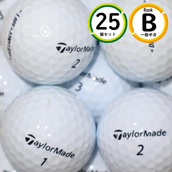 送料無料 当店基準Bランクの25個セットです。柔らかい打感と高い飛距離性能を可能にした、ソフトコンプレッション2ピース構造。実際にお送りする現物写真を掲載しています！よくご確認して頂き、ご購入ください。メーカー　：テーラーメイドシリーズ　：...
