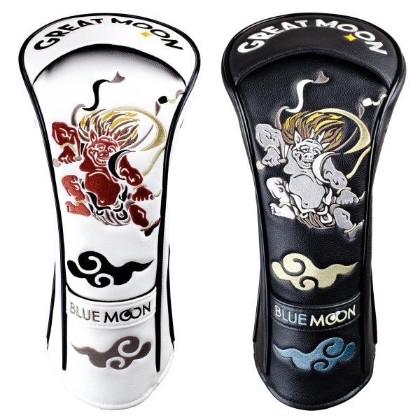 【ブルームーン ヘッドカバー "5シリーズ" 】ヘッド形状に合わせた立体的な構造で装着時も綺麗なフォルムを保ちます。脱着はネック部にインサートされたインゴムにより、ストレスフリーな脱着が可能に。上部には指を掛けるポケット、下部にはベルトを装...