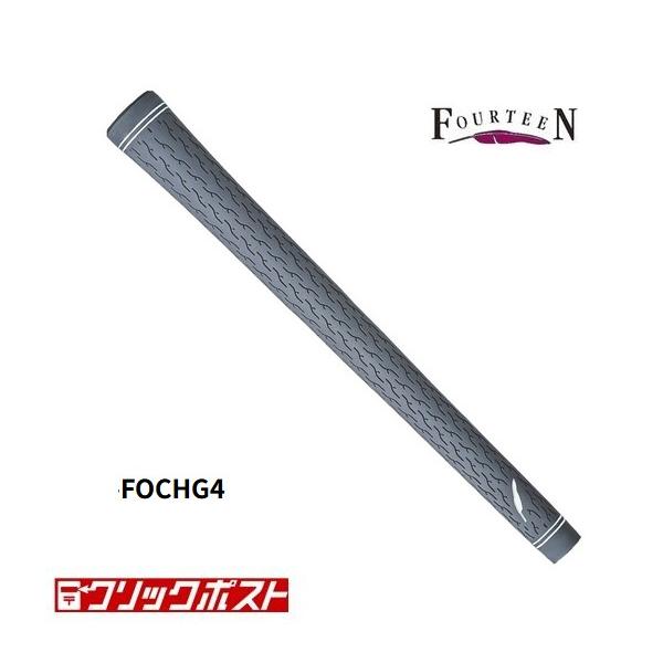 全国送料無料 フォーティーン オリジナル ラバー グリップ FOCHG4 グレーホワイトカラー 純正正規品 男性用 / 女性用アイアン、ウッド、ウエッジ等兼用■品番：FOCHG4グレーホワイトカラー/バックライン無し・口径：M60R　/　男...