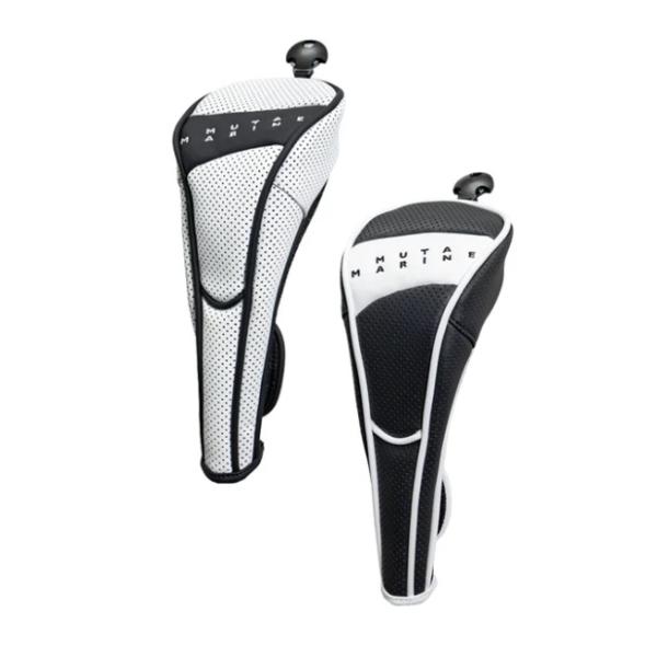 洗練された雰囲気漂うエシカルレザーを使用したフェアウェイウッド用ヘッドカバー。CONTINUAエシカルレザー使用本革のような潤いと質感で水拭きできるほどの高い耐久性が魅力パンチングが立体感を生みさりげないアクセントをプラスクッション性とフィ...