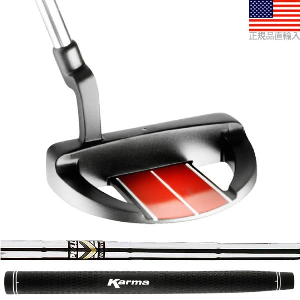 全米工房で売れに売れた大ヒットヘッドが日本初上陸！！ハイクオリティーヘッドをこの価格でご提供します！！重心深度が深い為、安定性が高いです。【ヘッド】バイオニック/Bionik 503 マレット パターヘッド（右打用）【シャフト】・アポロ ス...