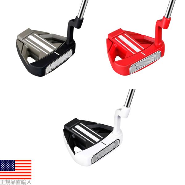 全米工房で売れに売れた大ヒットヘッドが日本初上陸！！ハイクオリティーヘッドをこの価格でご提供します！！Bionik 901パターはフルマレットデザインです。ヘッドの重心深度が深く、方向性に優れミスパットが軽減できます。アドレス時に見える本体...