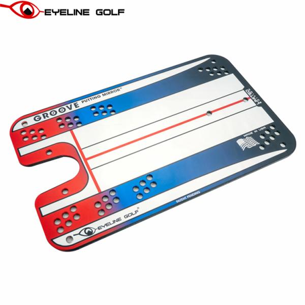 Groove a Pressure Proof Stroke!これ1枚で様々な課題に取り組める！究極のパッティングミラーが登場！EYELINE GOLF GROOVE PUTTING MIRRORグルーヴパッティングミラー素材：アクリル樹脂...