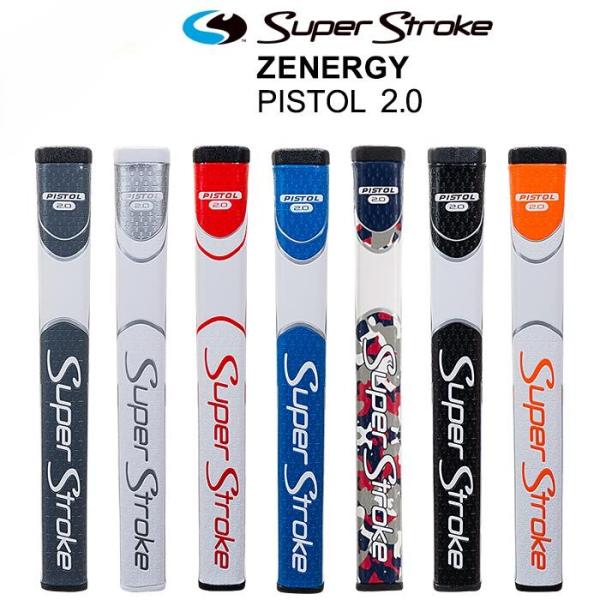 ゼナジーピストルシリーズは、グリップ圧を均一に維持しストロークの一貫性を高めるのに役立つ「ノーテーパーテクノロジー」を使用して、ゴルファーがアッパーハンドの位置に固定するのに役立つピストル形状となっています。・強化されたSpyneテクノロジ...