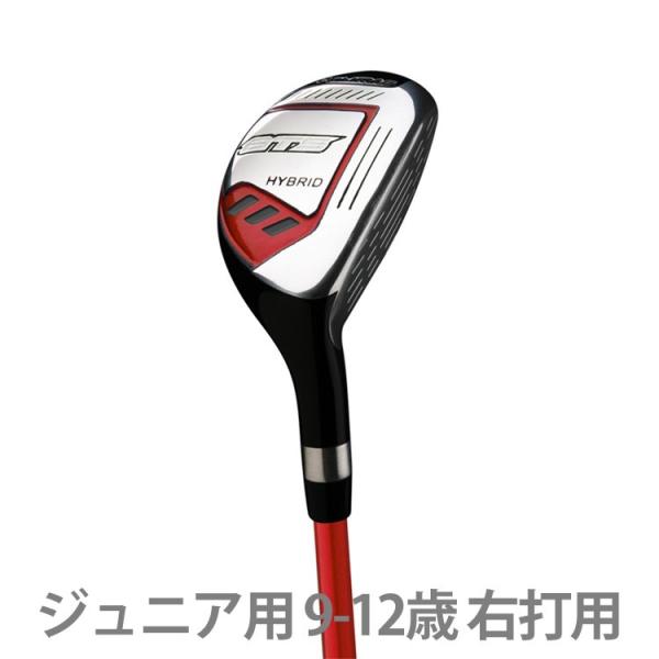 アメリカで高品質と高性能で高い評価を得てきたオリマーのジュニア用クラブです☆入門クラブとしてオススメです。●対象年齢：9〜12歳●身長目安：130〜150cm●カラー：レッド/ブラック（右打用）★#5ハイブリッド・クラブ長さ：34.5インチ...